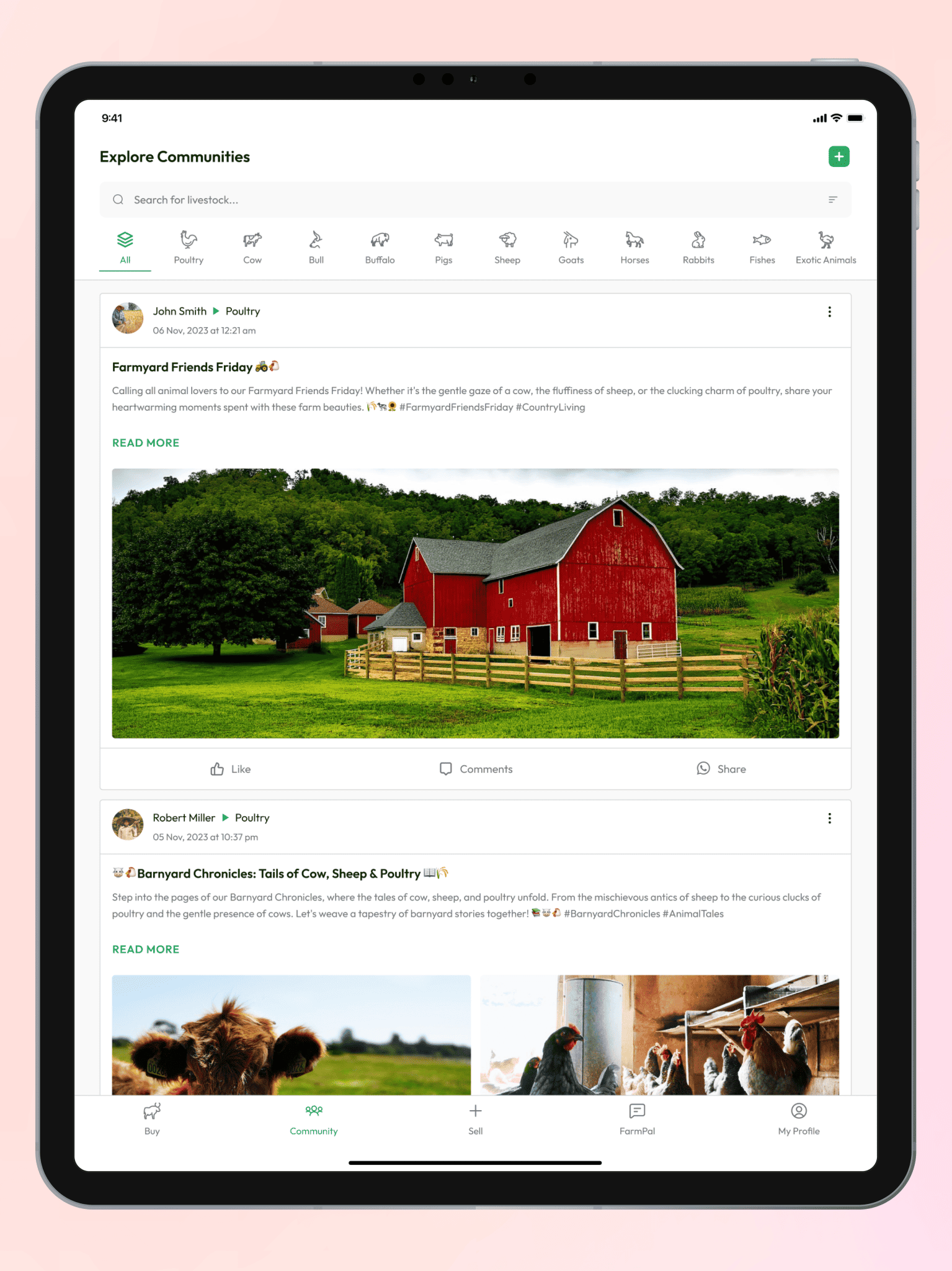 Community Connect – Farmers Hub